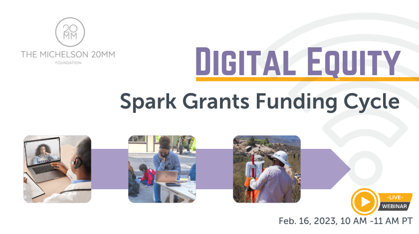 2023 Digital Equity Spark Grants Funding Webinar