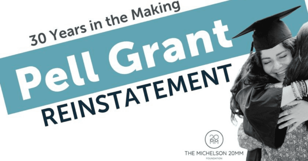 Pell Grant Reinstatement: The Future of Incarcerated Students